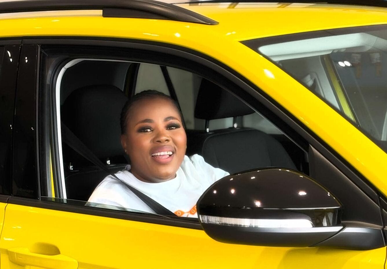 Lebo Sekgobela's Ambassadorship Gig Sees Her Driving Around In Style ...